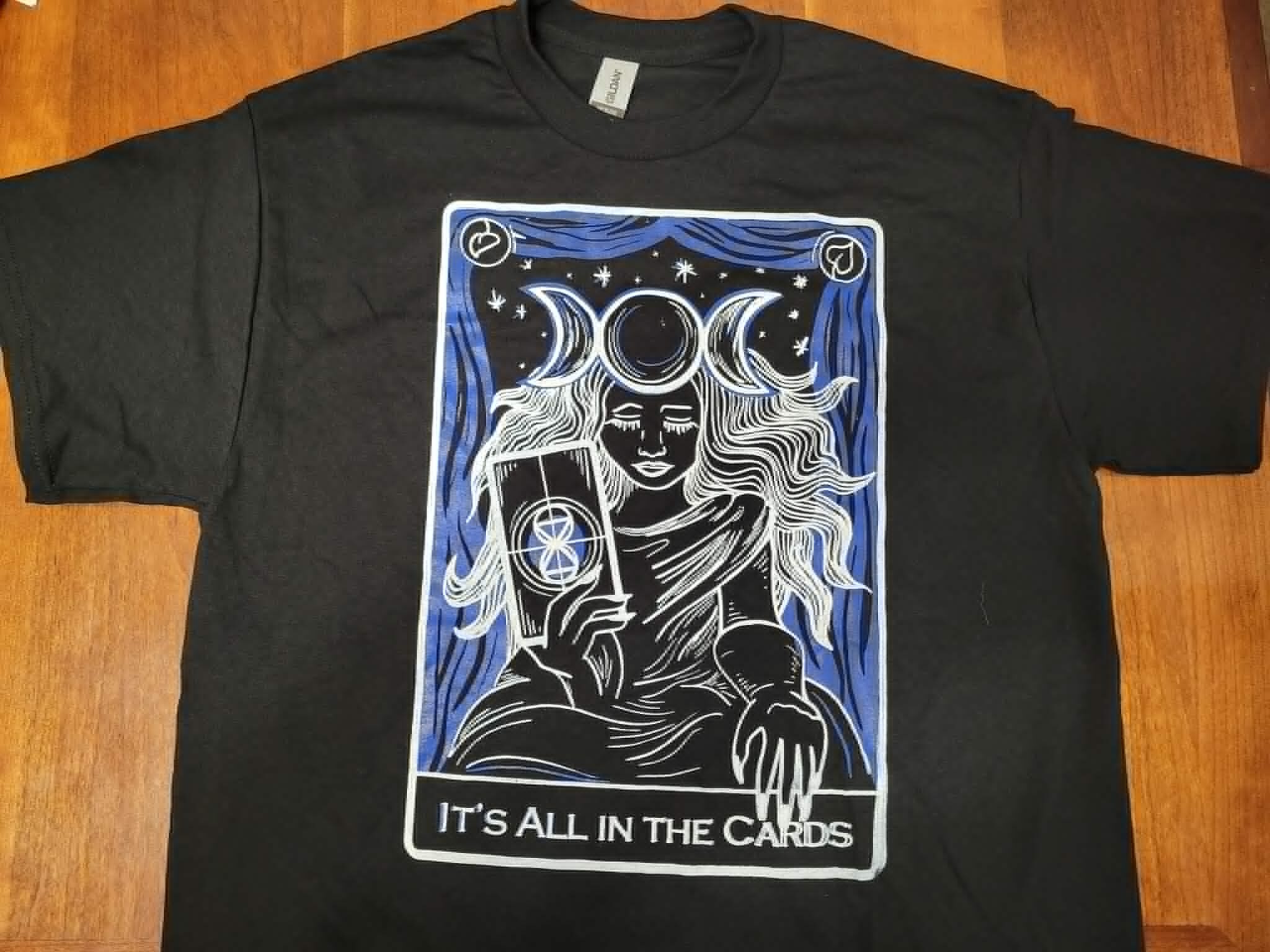 Jade Tarot T-Shirt - Dabbed in Ink